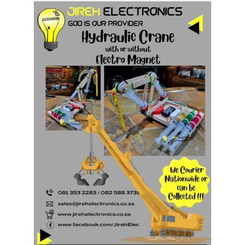 HYDRAULIC CRANE KIT WITH ELECTROMAGNET - GRADE 7